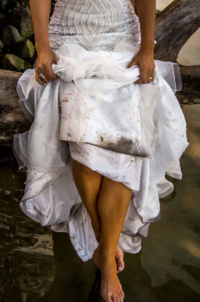 Wedding Dress Cleaning - Treasured Garment Restoration